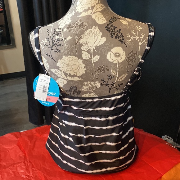 Swim Solutions | Swim | Swim Solutions Tankini Top Swimsuit Separates ...